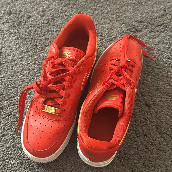 Nike | Shoes | Nike Air Force Red | Poshmark